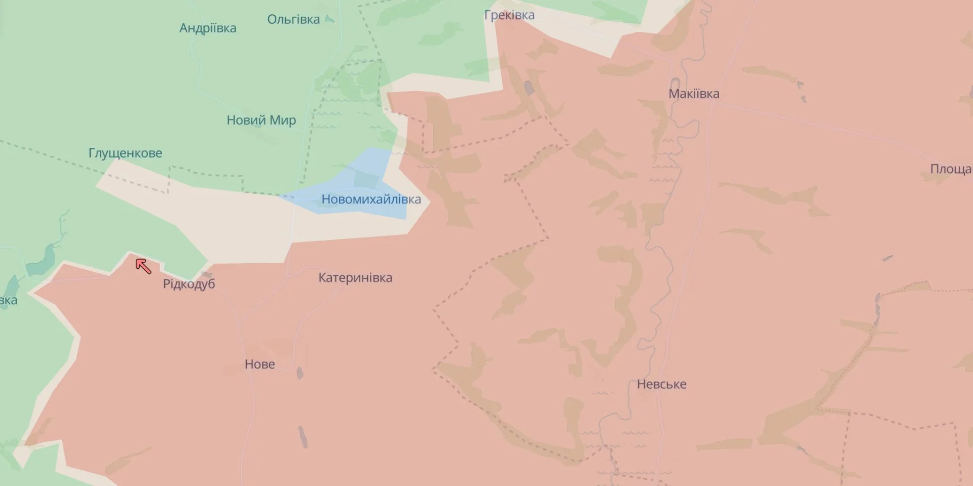 Новомихайлівку у Донецькій області звільнено — DeepState оновив карту бойових дій 25 серпня / NV