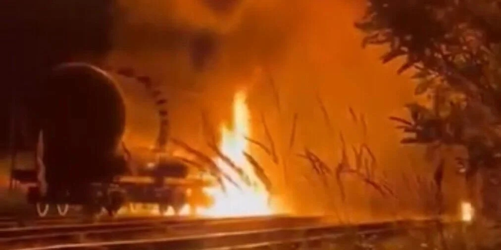 Ukraine hits railway node in Russia’s Tver Oblast / The New Voice of ...