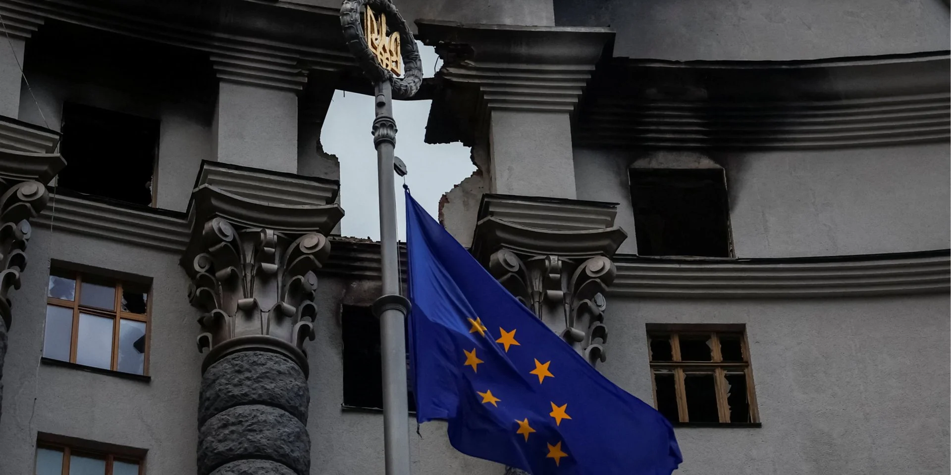 Iskander missile hit Cabinet building on Sept. 7 / The New Voice of Ukraine