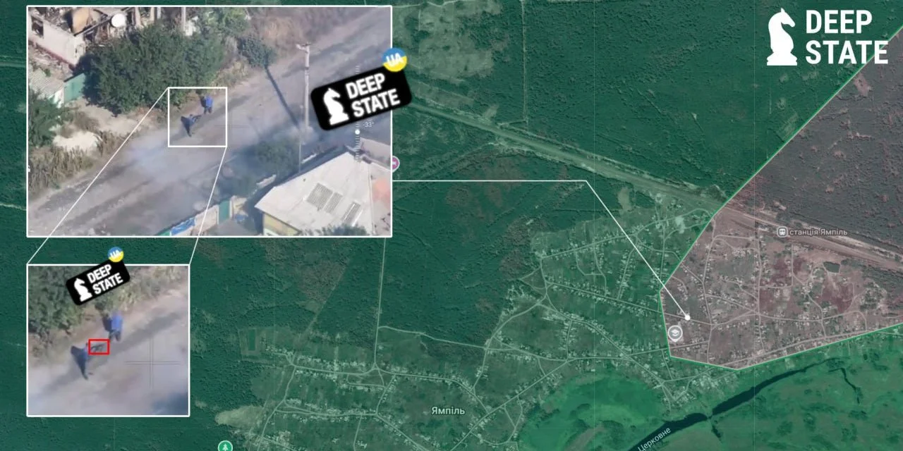 Ямполь Донецкой области — Россияне ведут бои в гражданской одежде, DeepState фиксирует ...