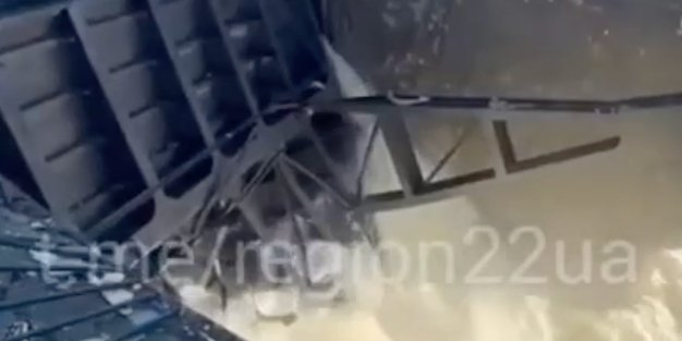 Attack on Belgorod reservoir dam carried out by USF fighters, Magyar ...