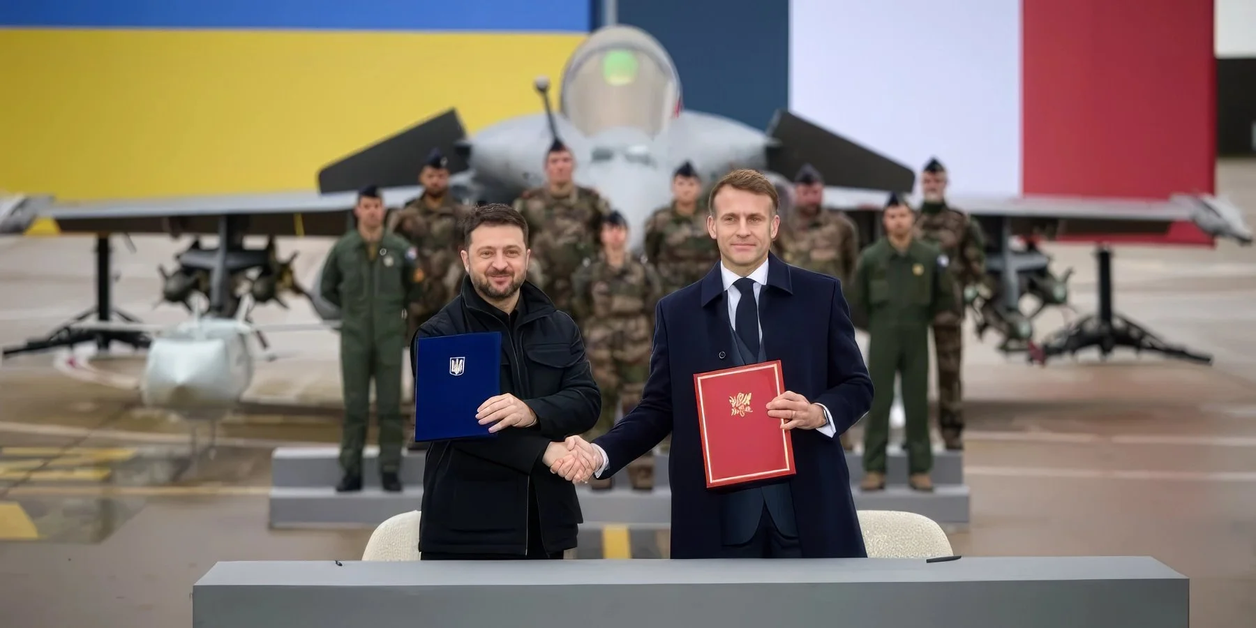 Ukraine to receive 100 Rafale jets and SAMP/T systems under France pact ...
