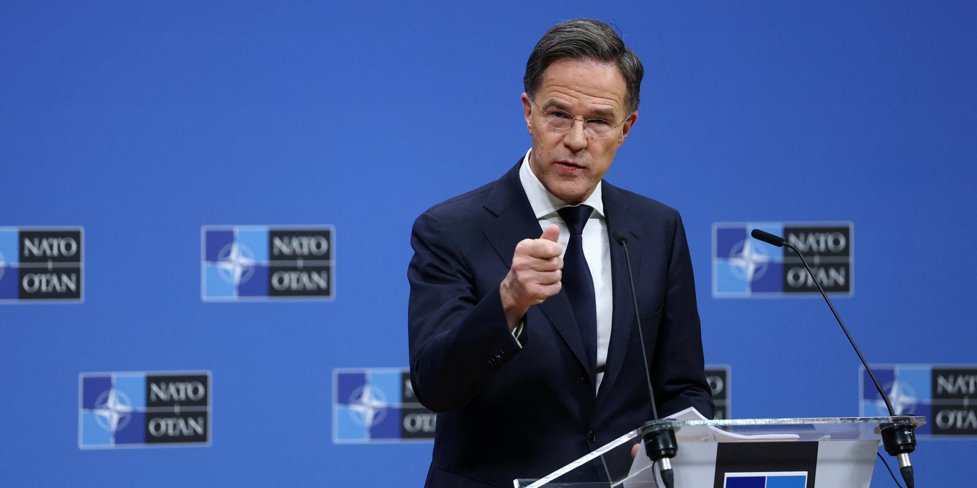 Rutte responds to questions about conditions under which NATO would ...