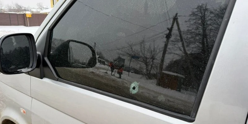 Gunman opens fire on enlistment van in Lviv Oblast, police searching ...