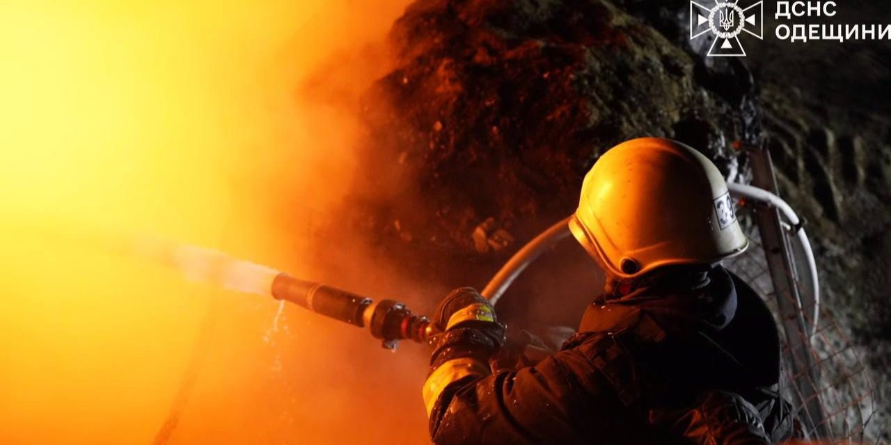 Russian drones set energy site ablaze in Odesa Oblast, officials say ...