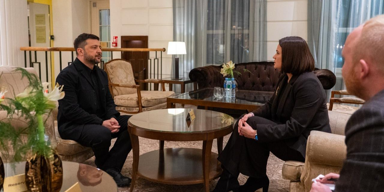 Zelenskyy, Tsikhanouskaya align against Moscow allies / The New Voice ...