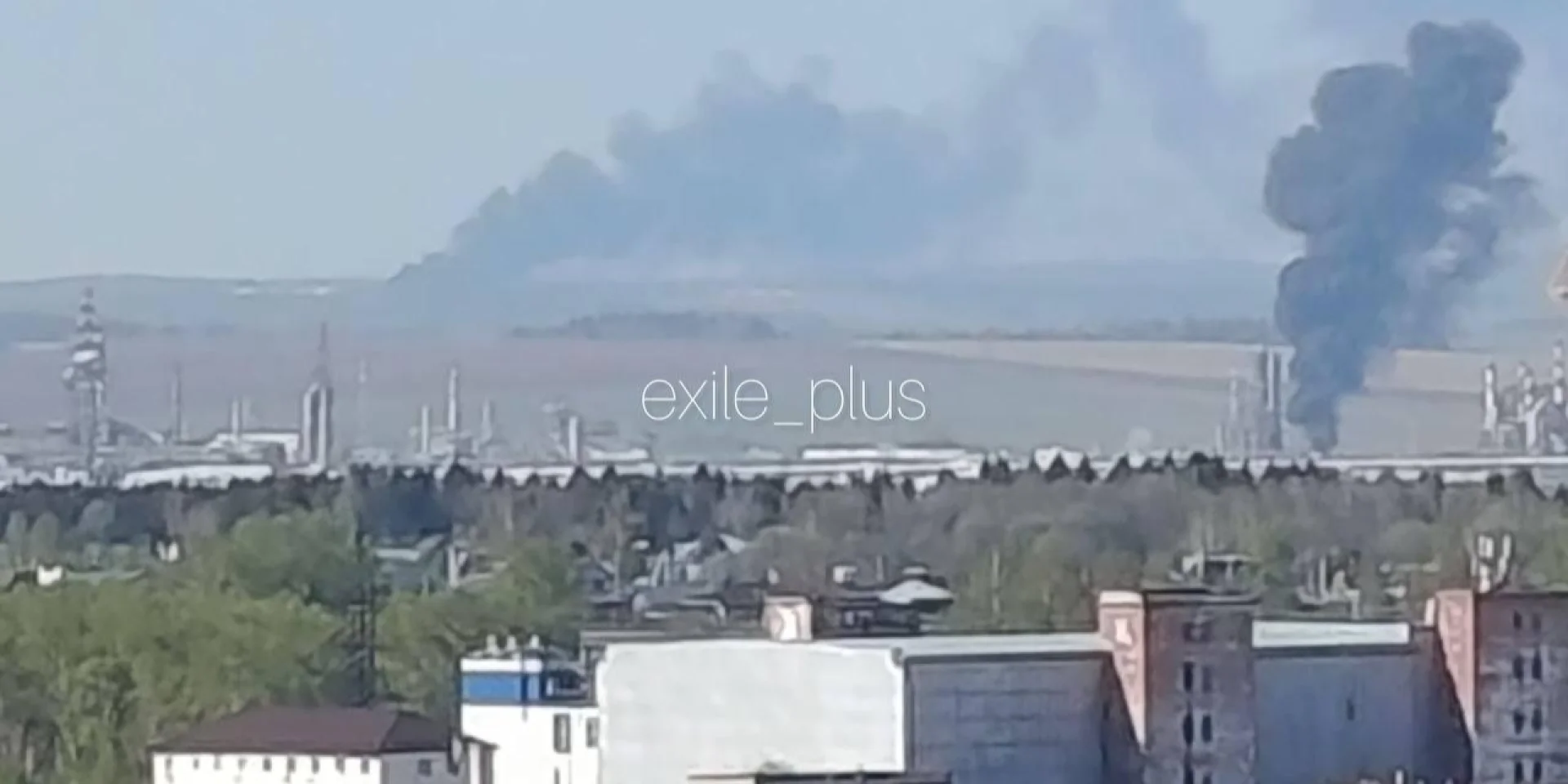 SBU strikes Russian oil refinery and station in Perm again / The New ...