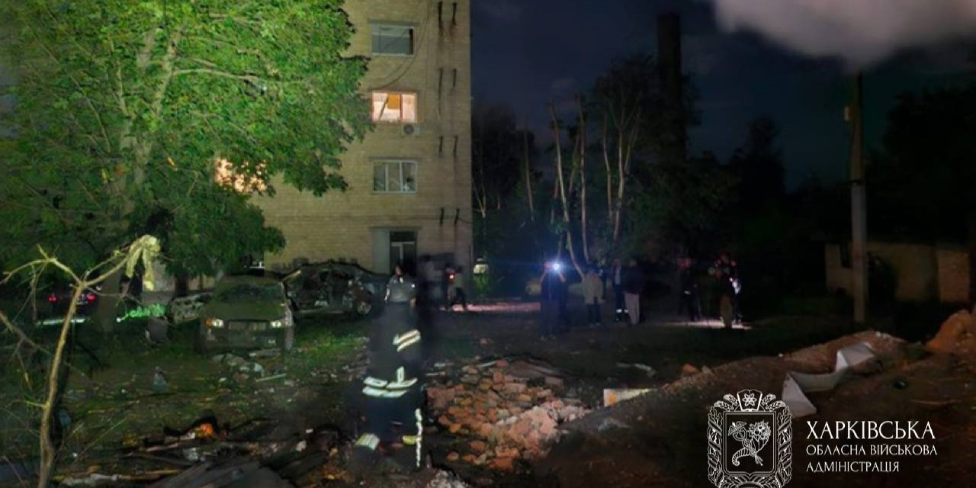 4 Shahed drones hit residential Kharkiv areas / The New Voice of Ukraine