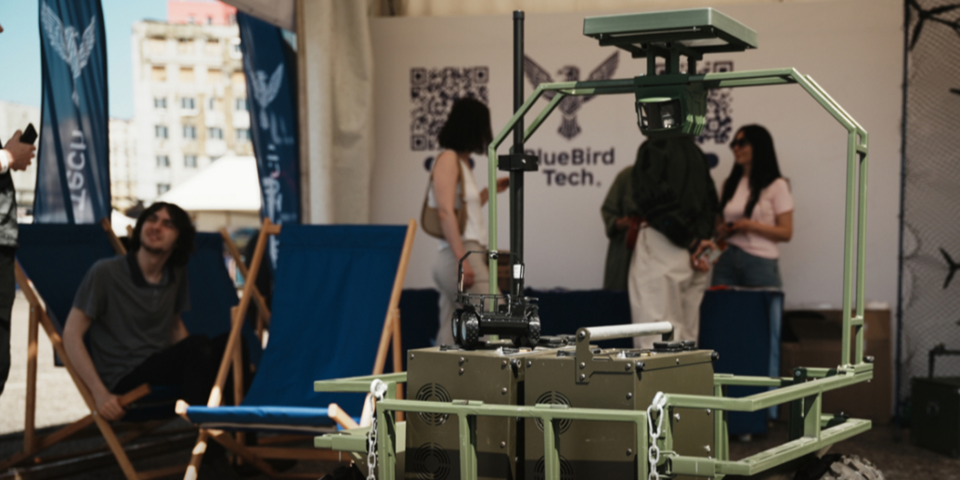 UGV Bandura, upgraded system featuring bulletproofing and Starlink for ...
