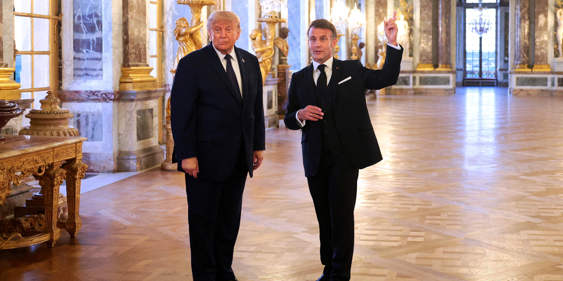 Macron says Trump shifted on Ukraine after seeing Russia fail to break ...