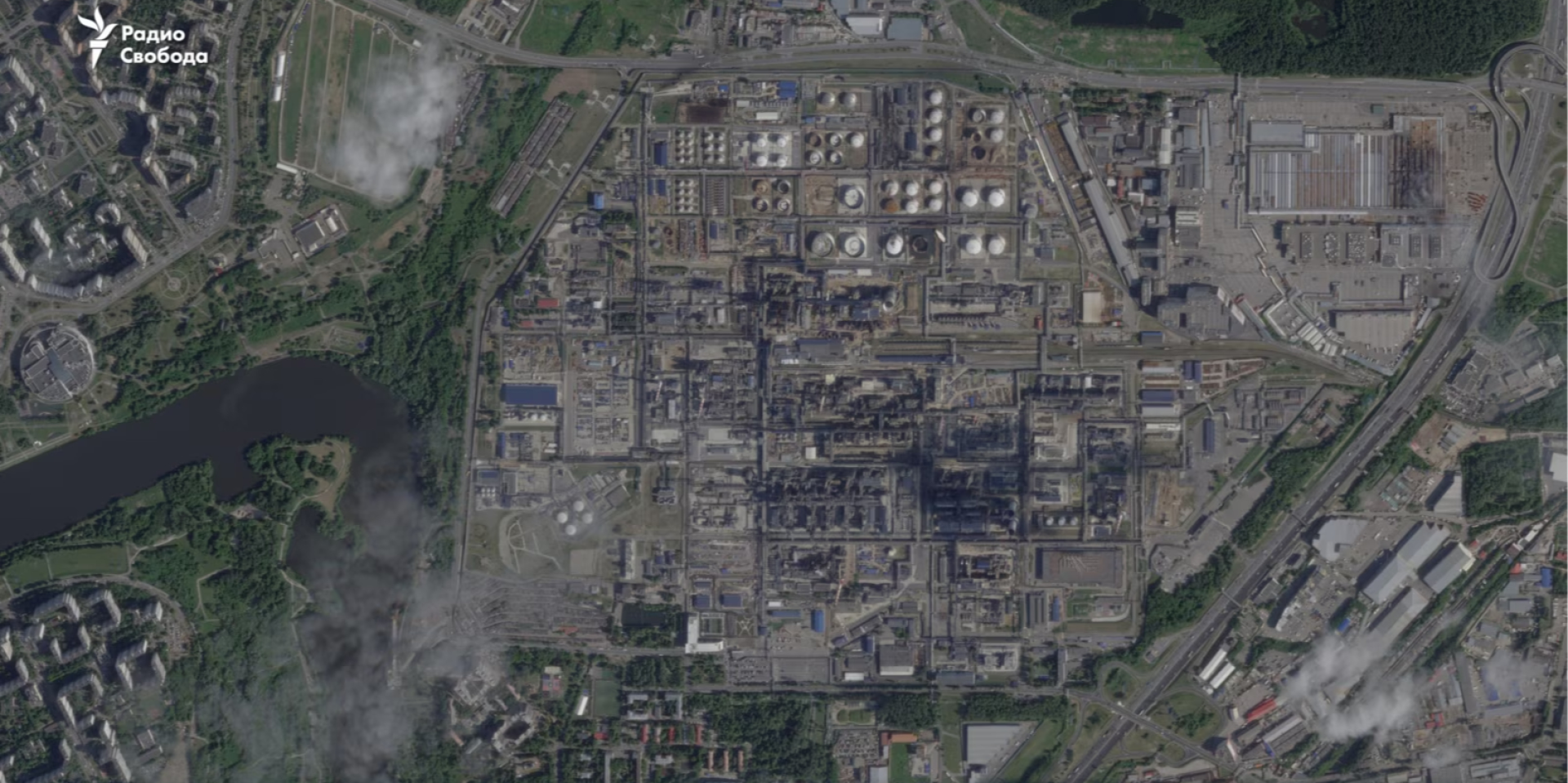 Satellite images show damage at Moscow refinery after Ukrainian drone ...