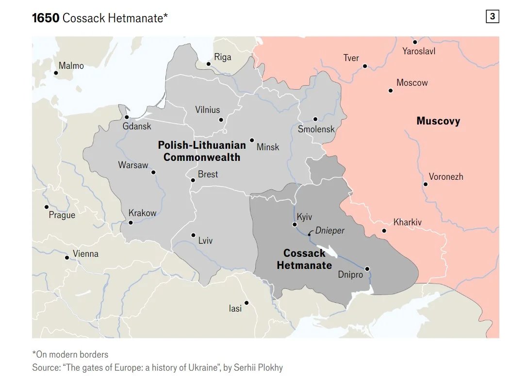 The Economist published seven maps illustrating Vladimir Putin's ...