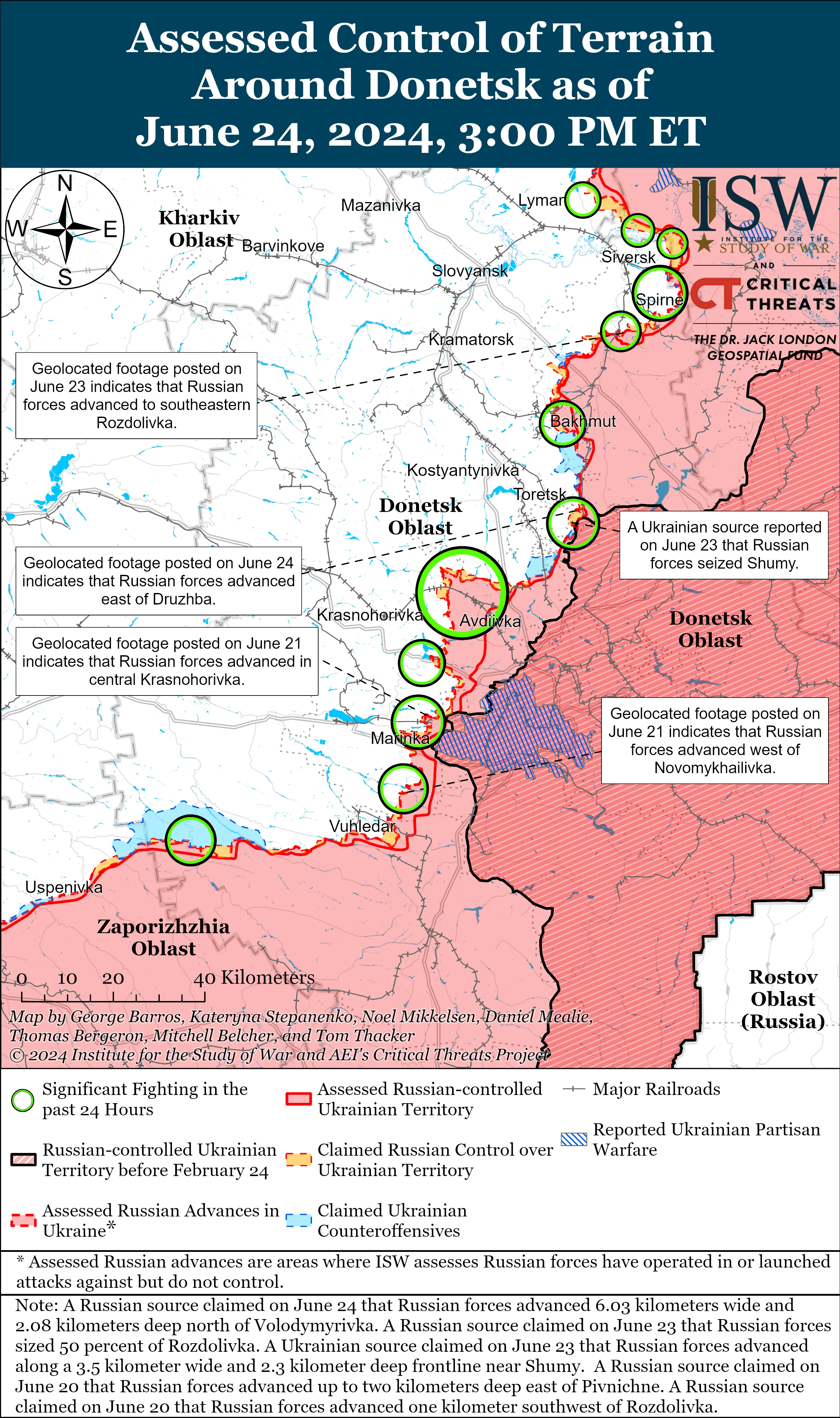 Ukrainian forces regain ground in Vovchansk, Starytsia, Russians ...