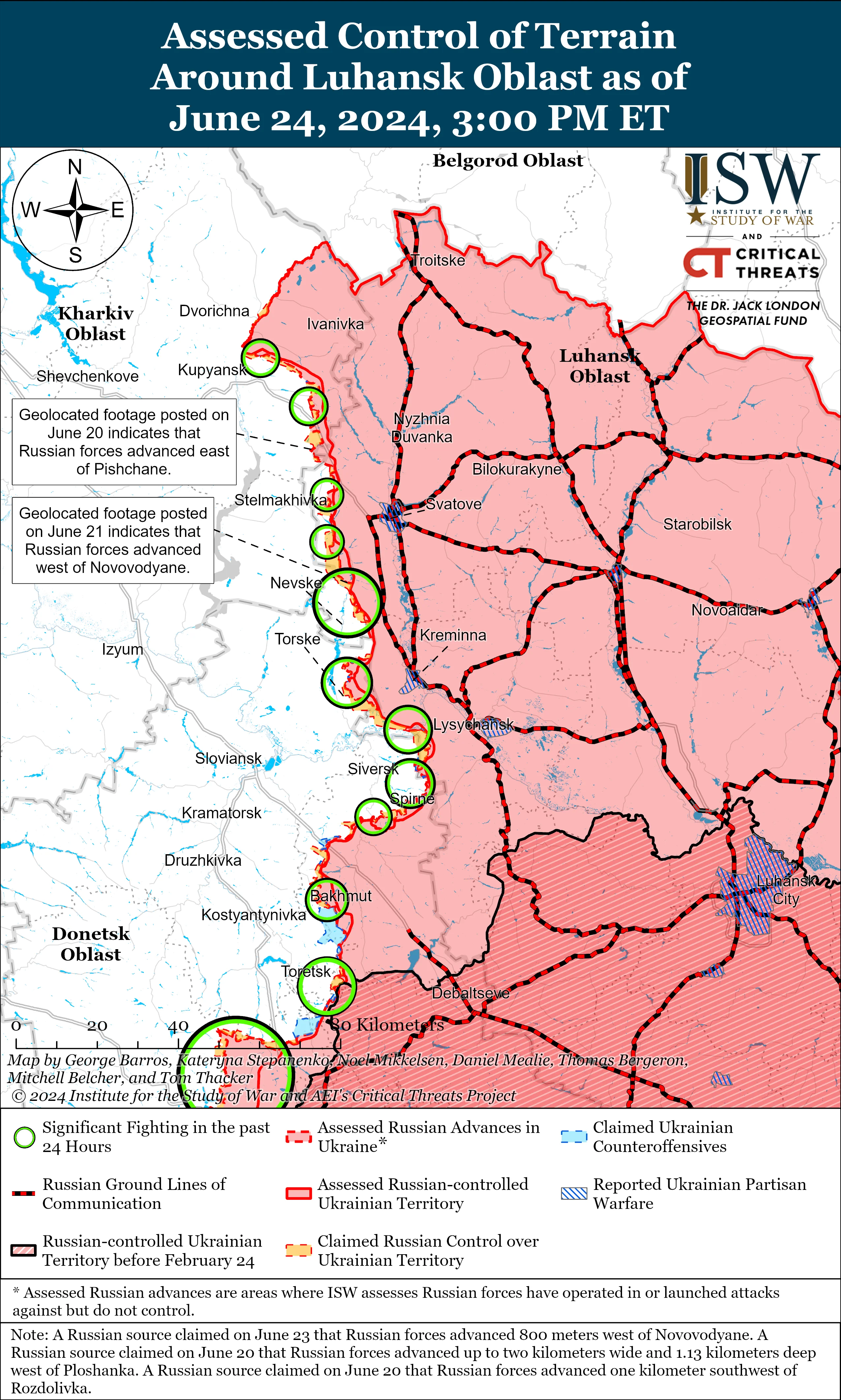 Ukrainian forces regain ground in Vovchansk, Starytsia, Russians ...