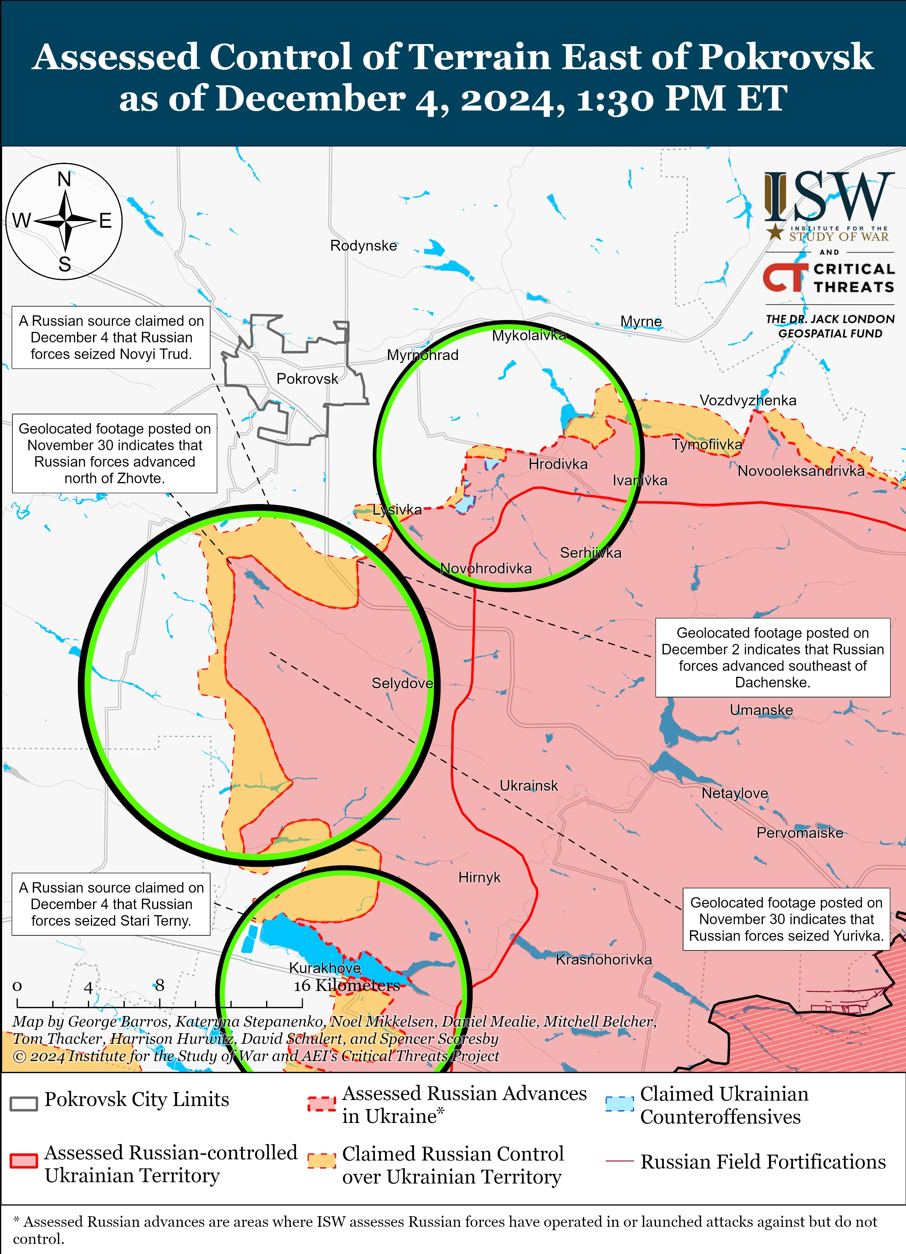 Russian forces advance in Central Chasiv Yar; Ukrainian troops regain ...
