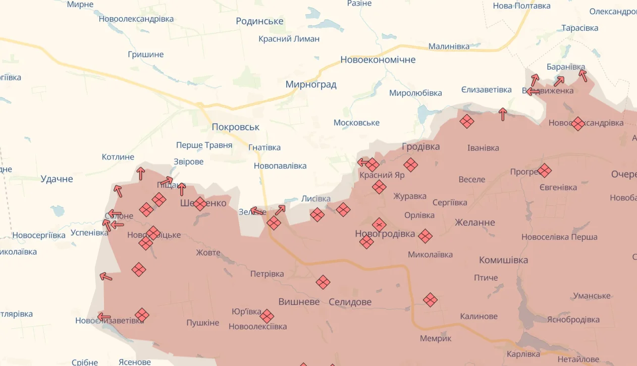 Fierce fighting in Donetsk Oblast as Russians press into Toretsk and ...