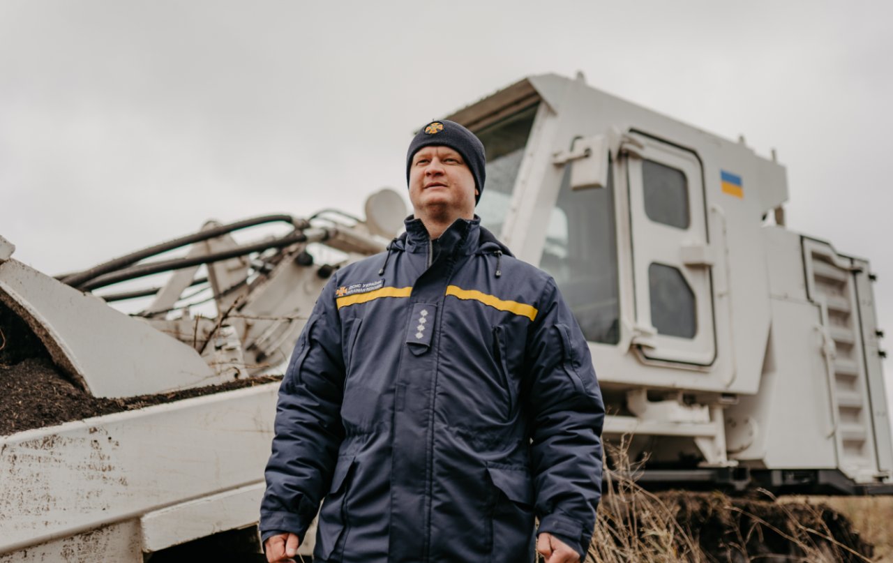 До Харківської області прибула найбільша машина для розмінування ...