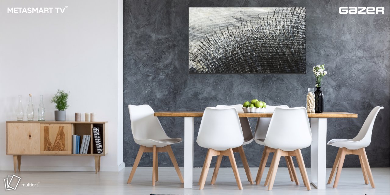Телевизоры — Gazer Metasmart TV переносится мир искусства— фото / NV