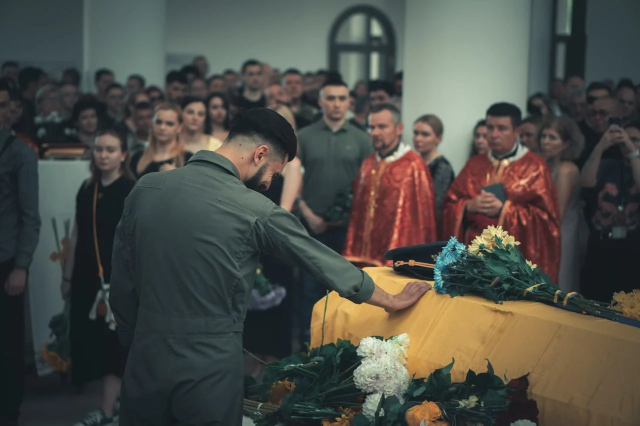 Final farewell ceremony in Kyiv to legendary aviator “Juice” — Ukraine ...