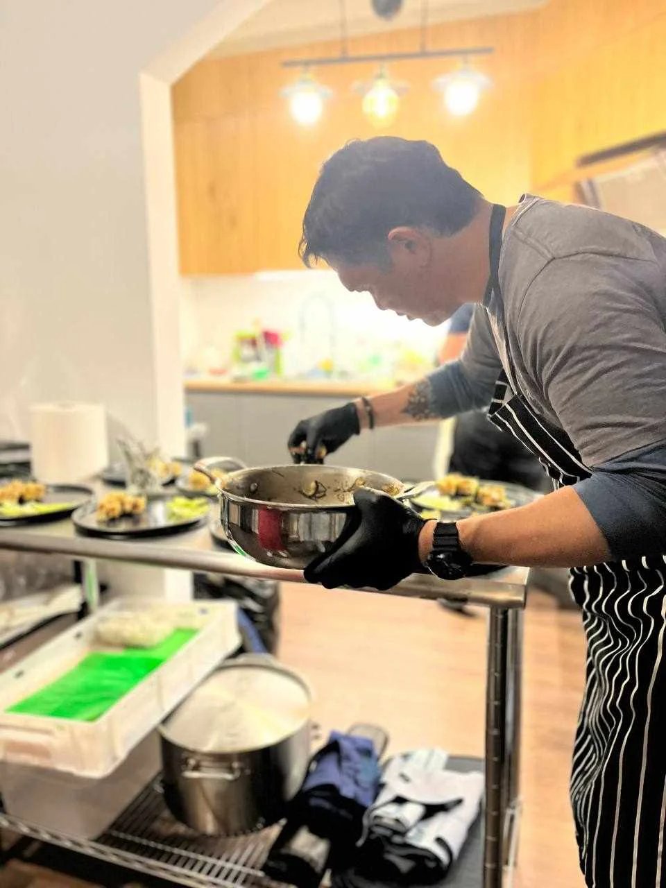 Former US soldier opened gastronomic studio in Lviv and founded charity ...