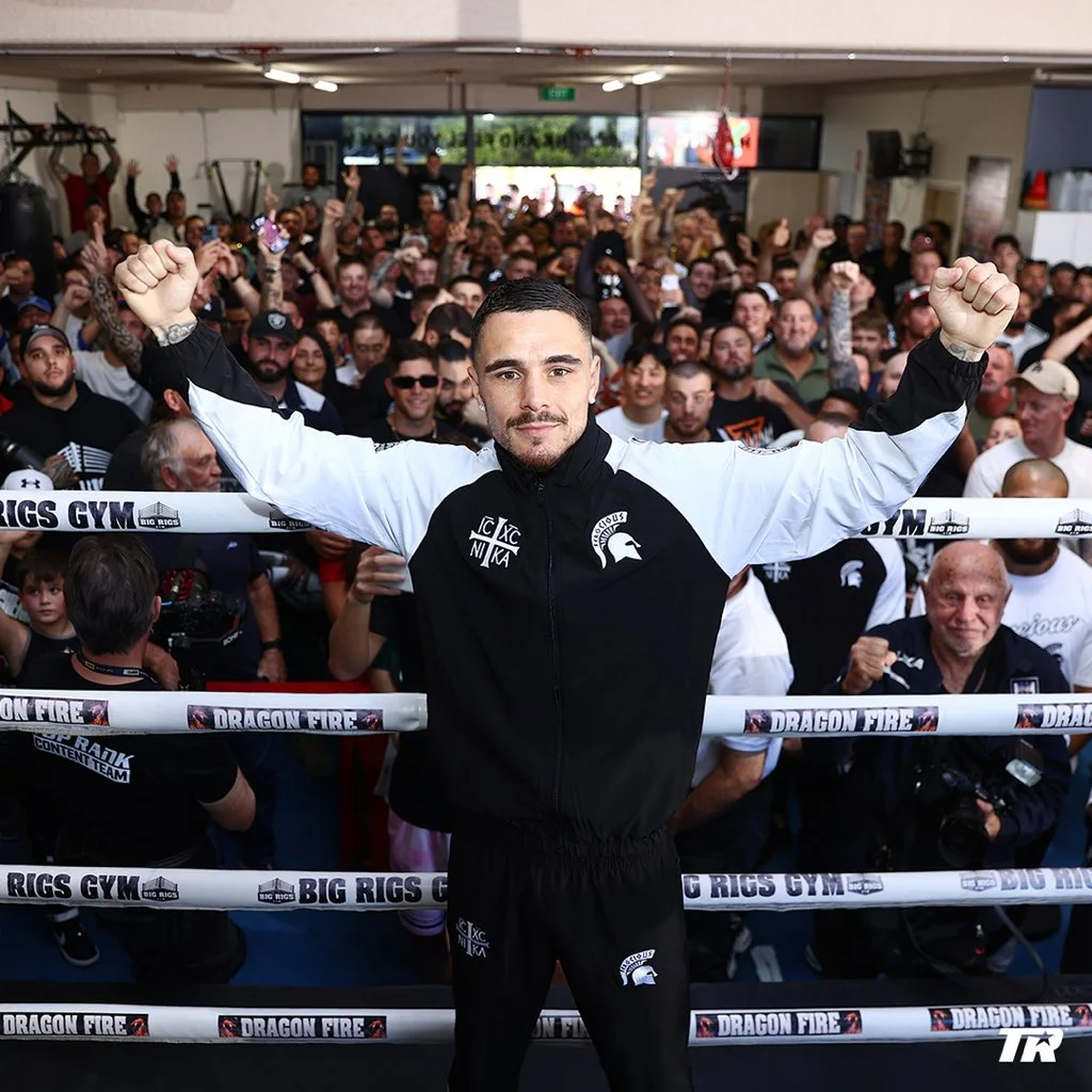 Ломаченко Камбосос — как боксеры провели открытую тренировку — видео / NV