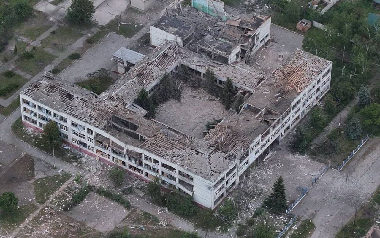 What Vovchansk looks like now, photos taken from a drone have appeared ...