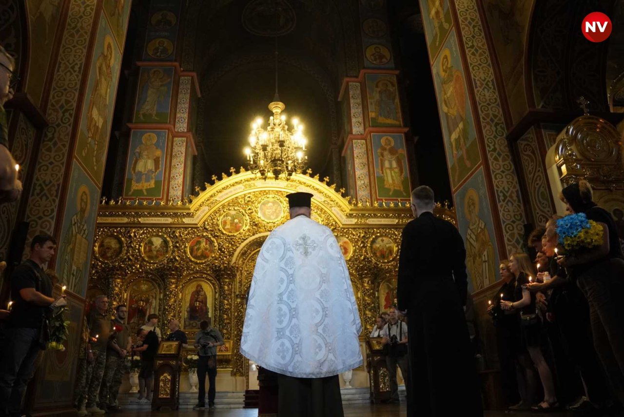 Kyiv held farewell for one of its 'ghosts' that defended it at the ...