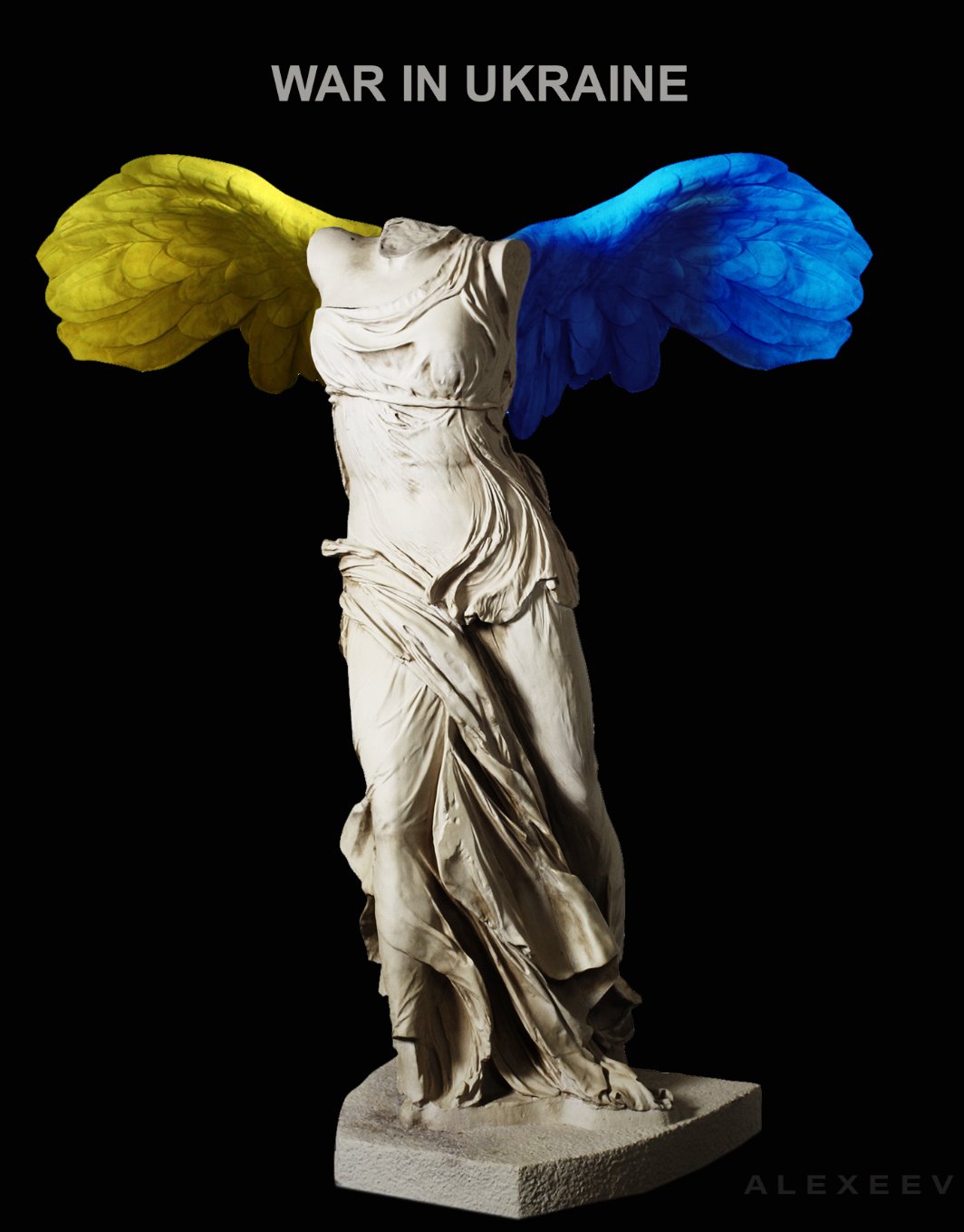 Artist Alex Alekseev Reimagines Classical Sculptures as Wounded Ukrainian Soldiers / The New ...