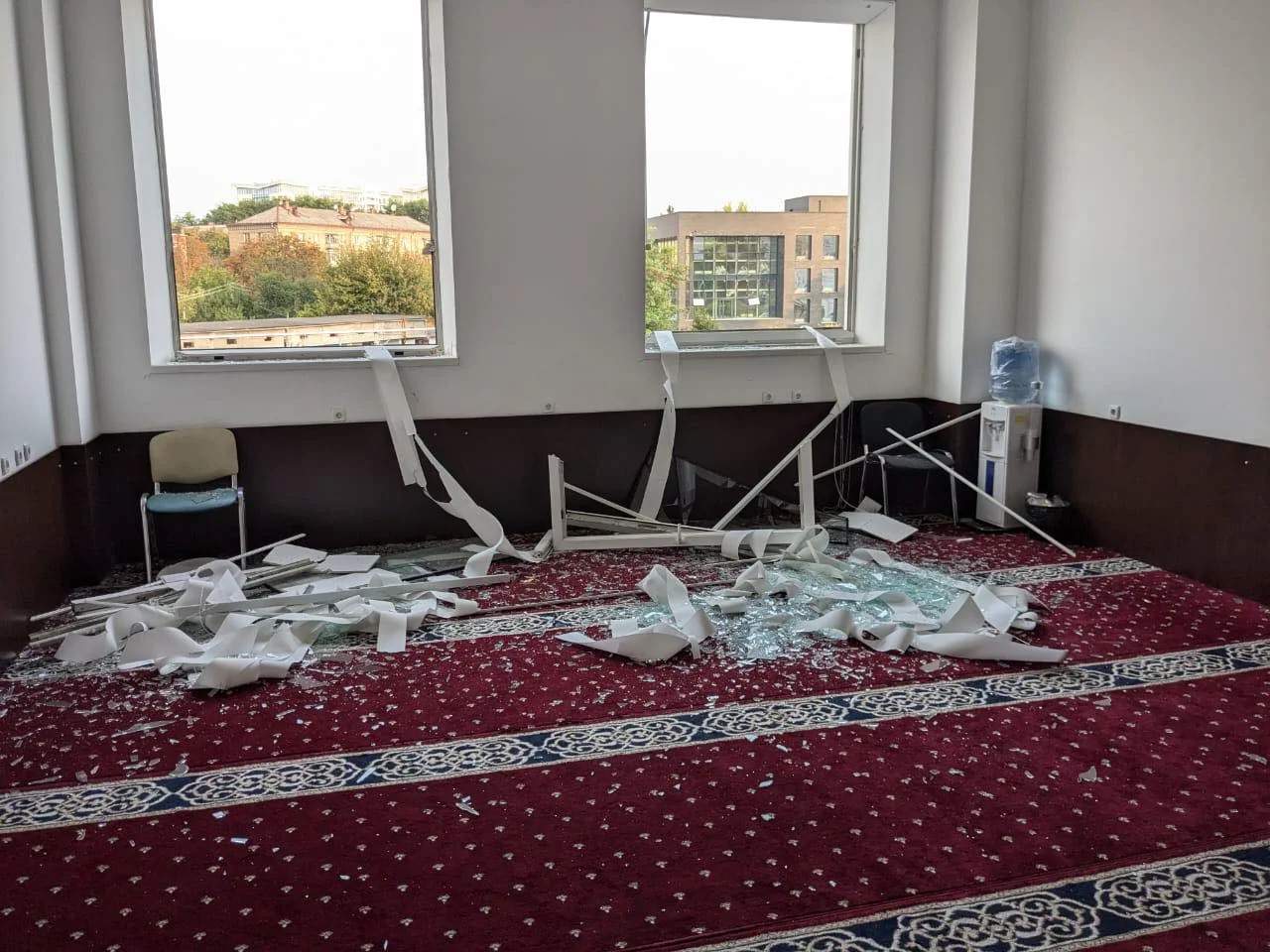 Kyiv mosque damaged in Russian missile strike / The New Voice of Ukraine