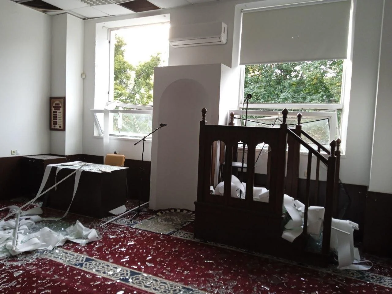 Kyiv mosque damaged in Russian missile strike / The New Voice of Ukraine