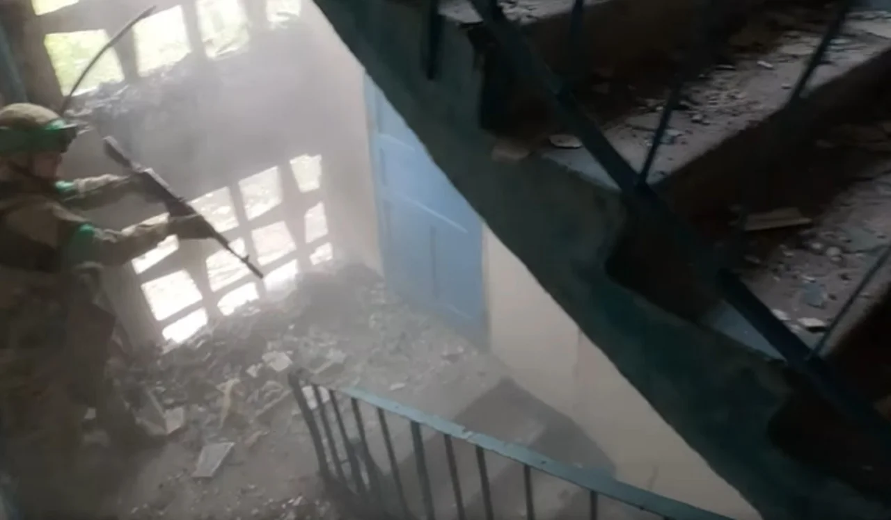 National Police brigade releases video of street fighting in Toretsk ...