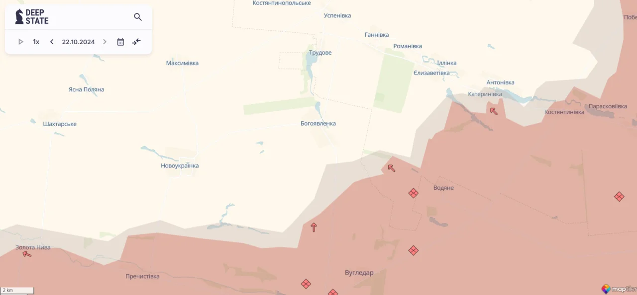 Россияне оккупировали Новосадово в Донецкой области — карта / NV