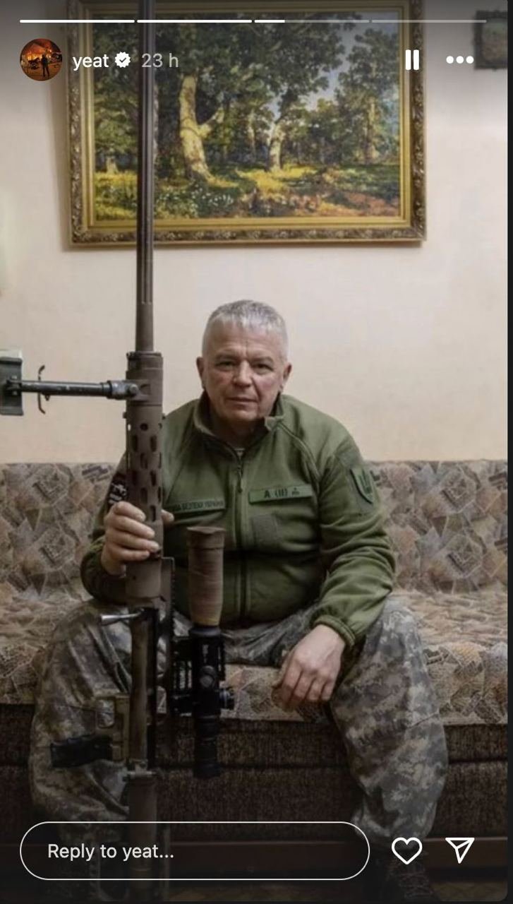 Yeat pays tribute to Ukrainian sniper with record-breaking shot in new ...