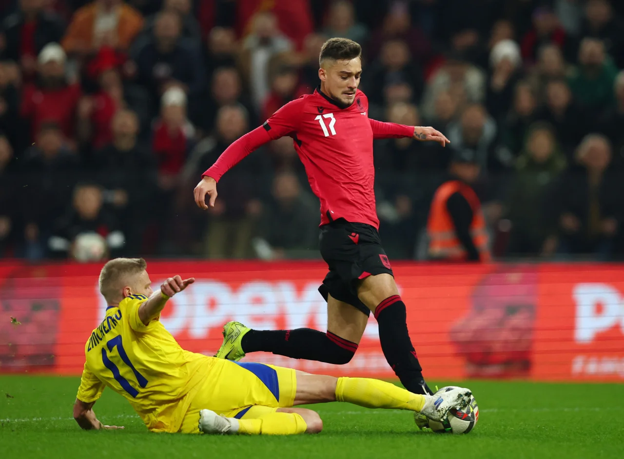 Албания Украина — онлайн-трансляция матча Лиги наций 19 ноября / NV