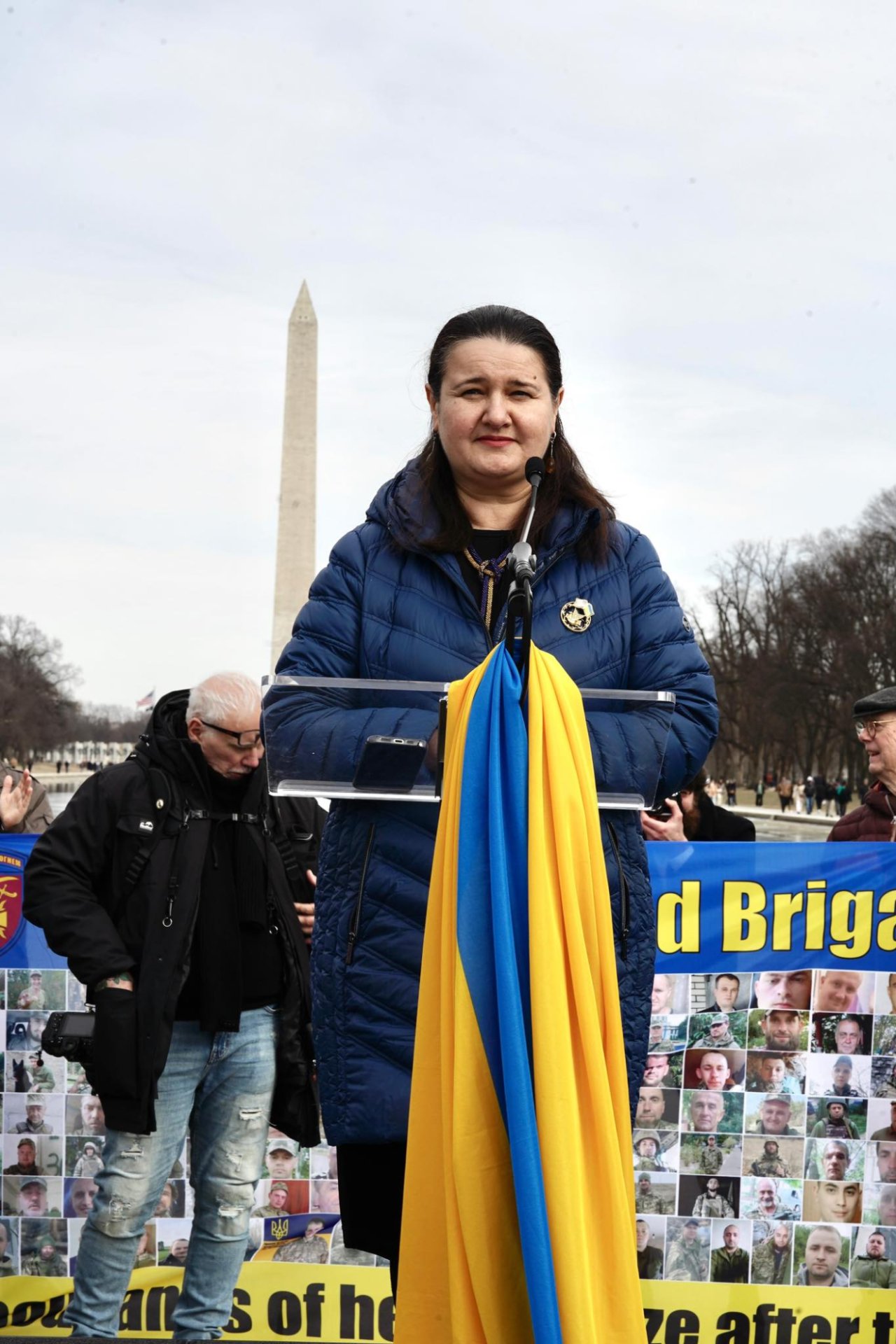 Rally dedicated to third anniversary of Russia's invasion of Ukraine ...