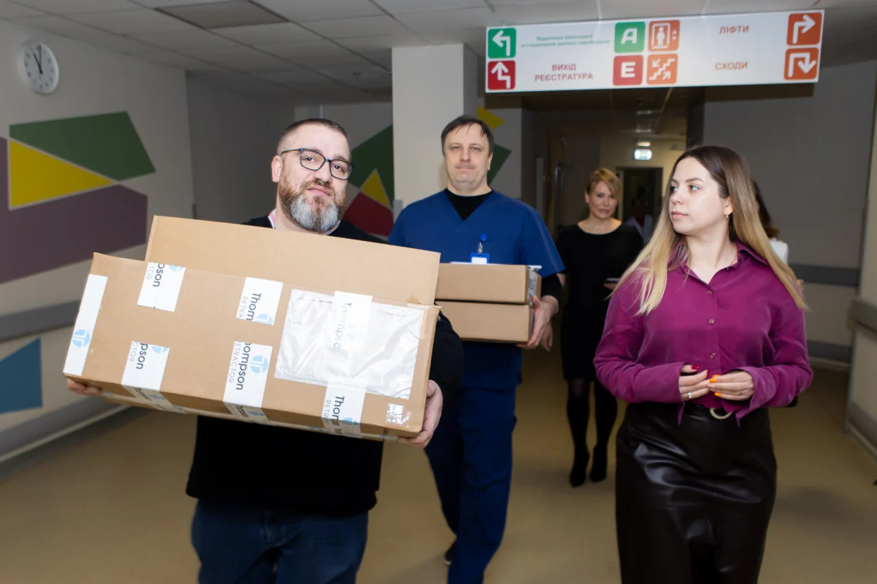 The Andrii Matiukha Foundation and Good Donations provided doctors at ...