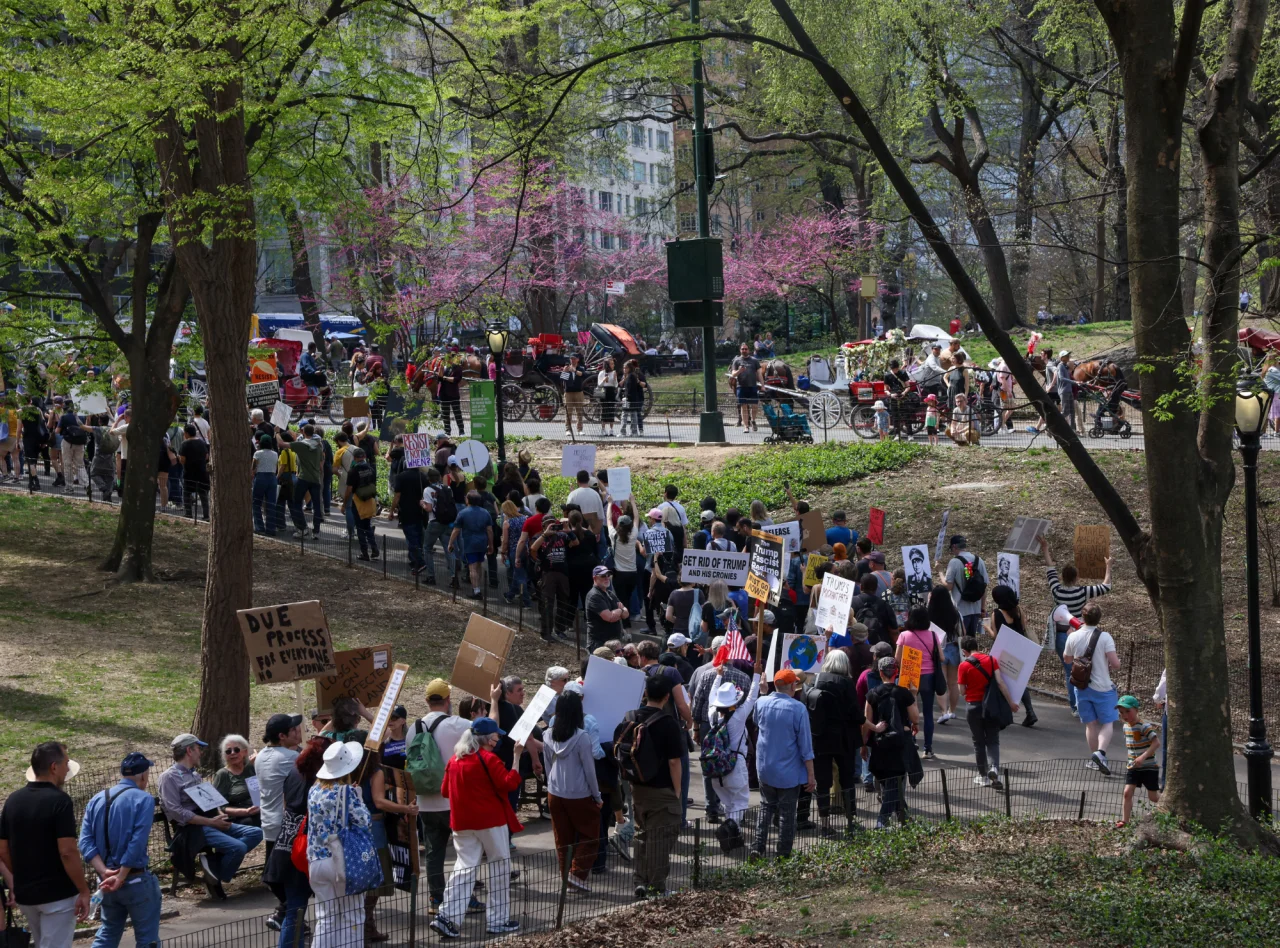 Protests against Trump erupt nationwide amid fears over freedoms and ...