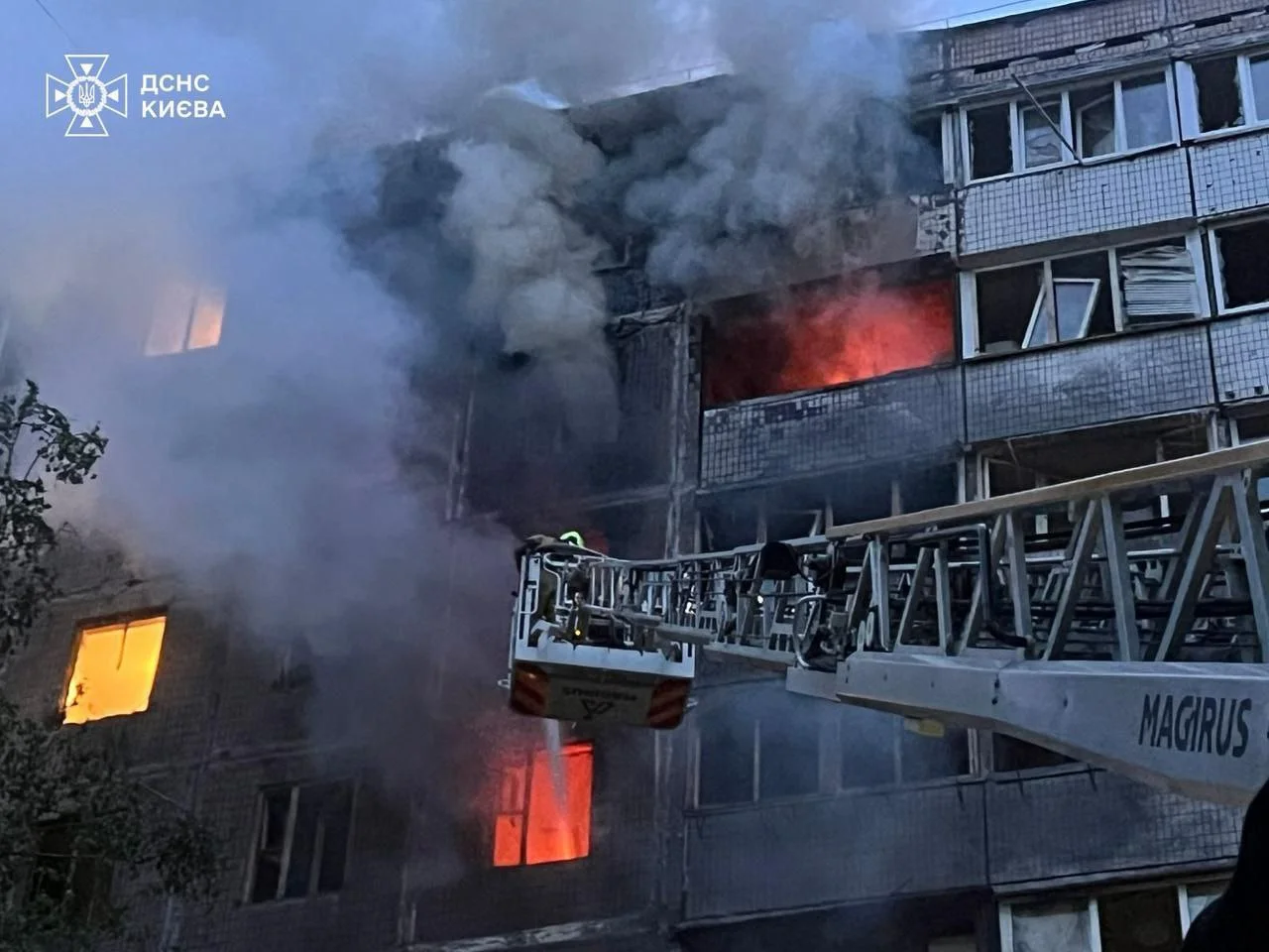 May 7 - Series of explosions trock Kyiv, UAV debris falls in four ...