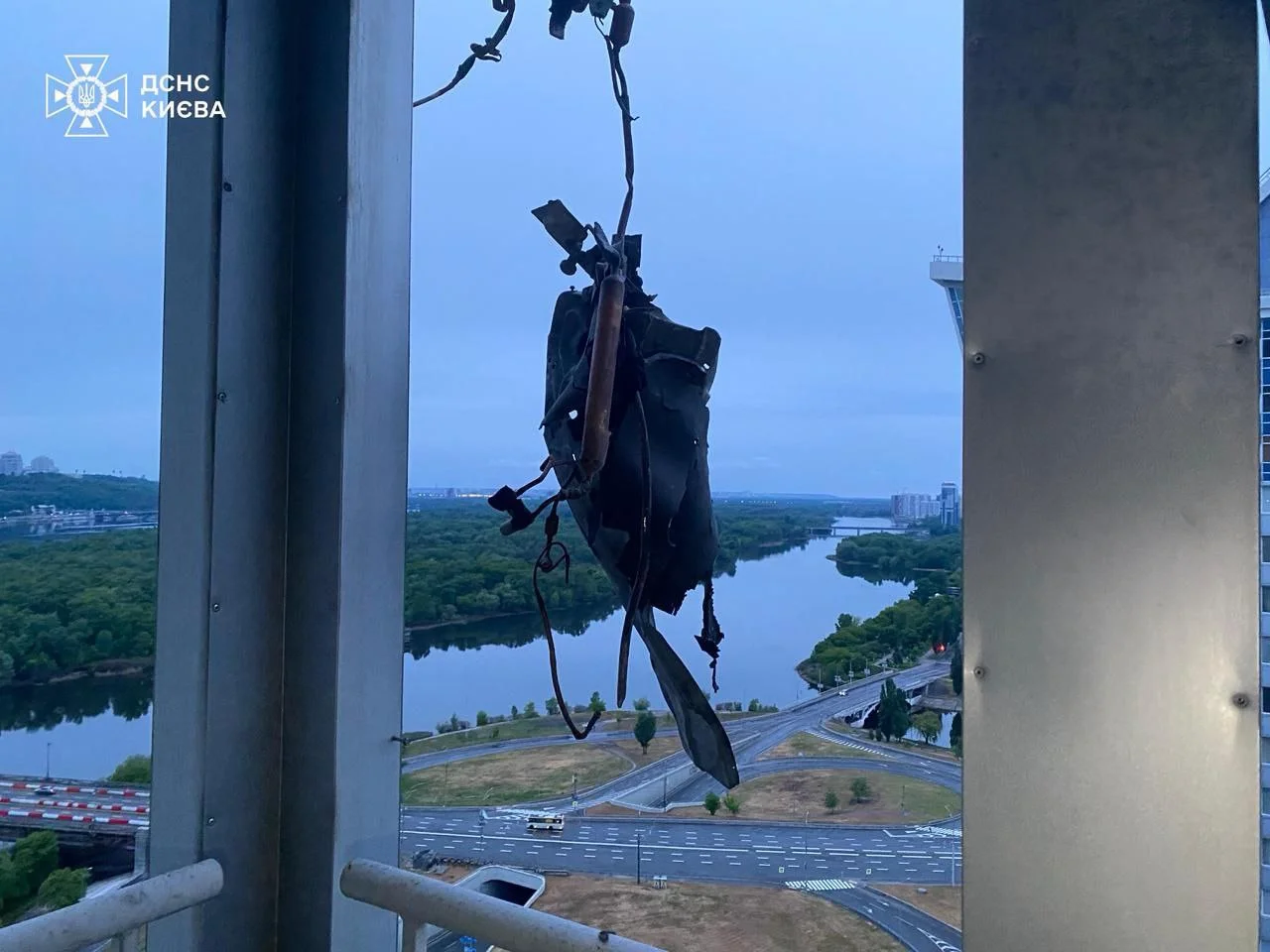 May 7 - Series of explosions trock Kyiv, UAV debris falls in four ...