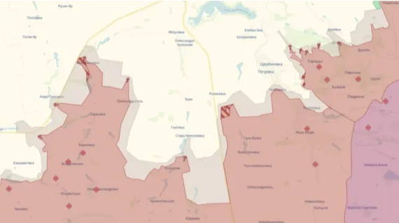 Russian troops gain ground inside key frontline cities of Toretsk and ...