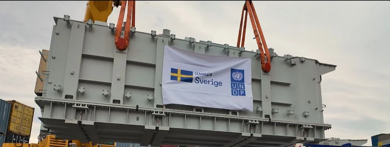 UNDP delivers high-voltage transformers to Ukraine's Ukrenergo to ...