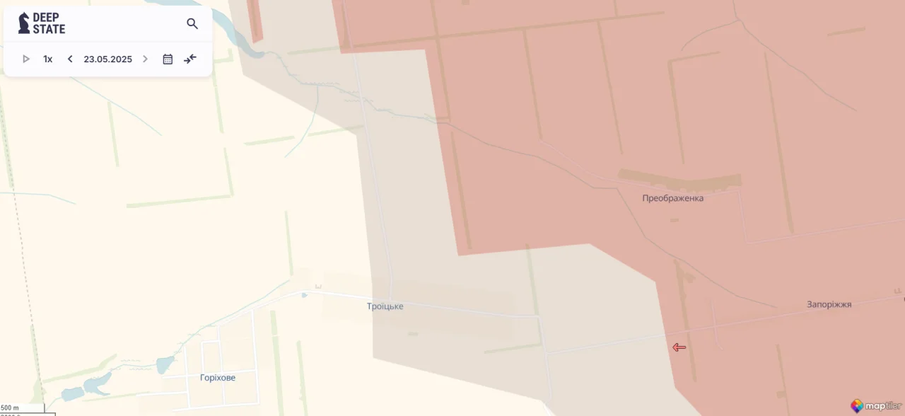 Ситуація на фронті — Росіяни просунулися на Донеччині та Сумщині — мапа DeepState / NV