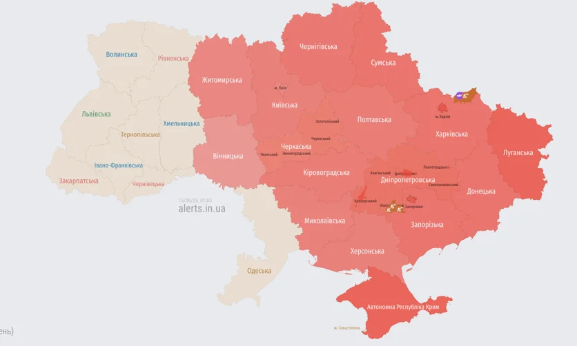 Всі подробиці про російські атаки в ніч з 14 на 15 червня — онлайн / NV