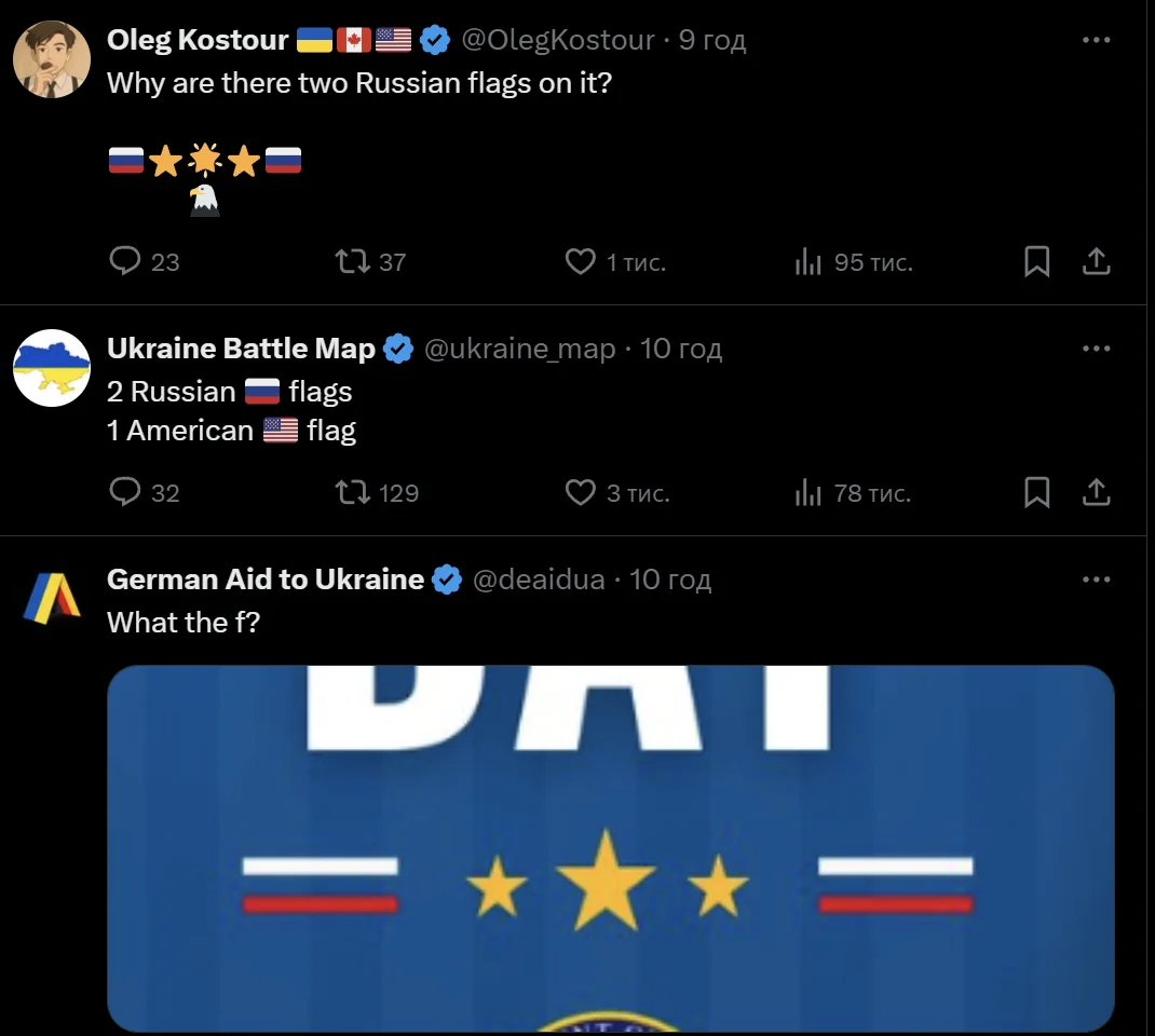 Pentagon Flag Day graphic draws criticism for resembling Russian flag ...