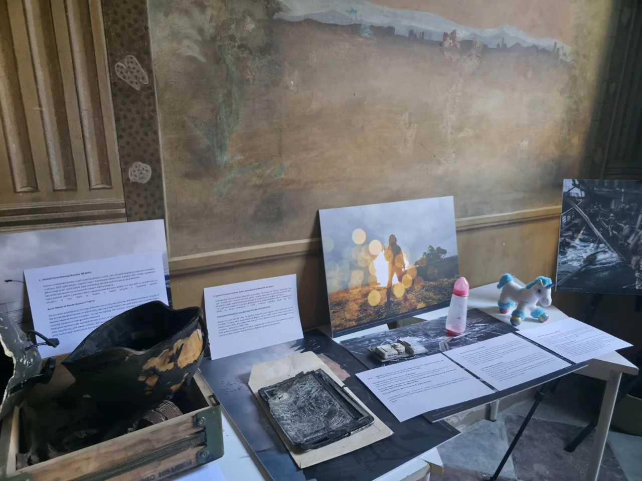 Ukraine war exhibition opens in Prague / The New Voice of Ukraine