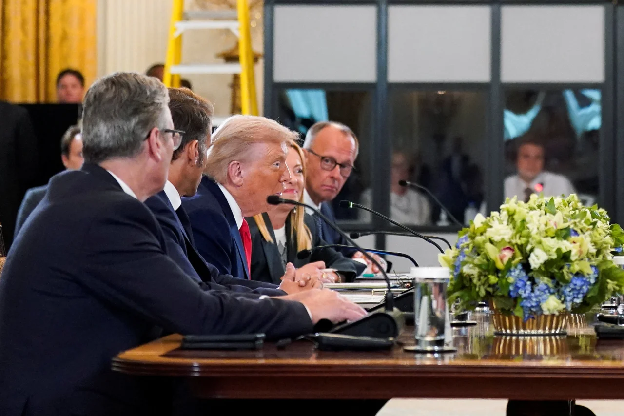 White House meeting echoes wartime allied gatherings as Europe closes ranks around Kyiv / The ...