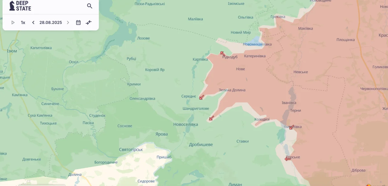 Russian forces advance in Donetsk, Dnipropetrovsk — DeepState / The New Voice of Ukraine