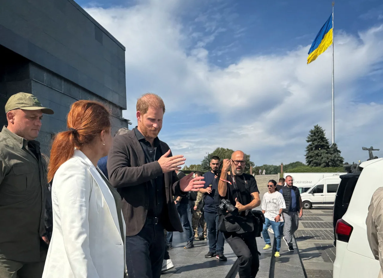 Prince Harry meets with veterans during Kyiv visit / The New Voice of Ukraine