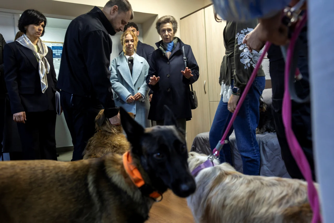 Princess Anne makes unannounced visit to Kyiv to support Ukrainian ...