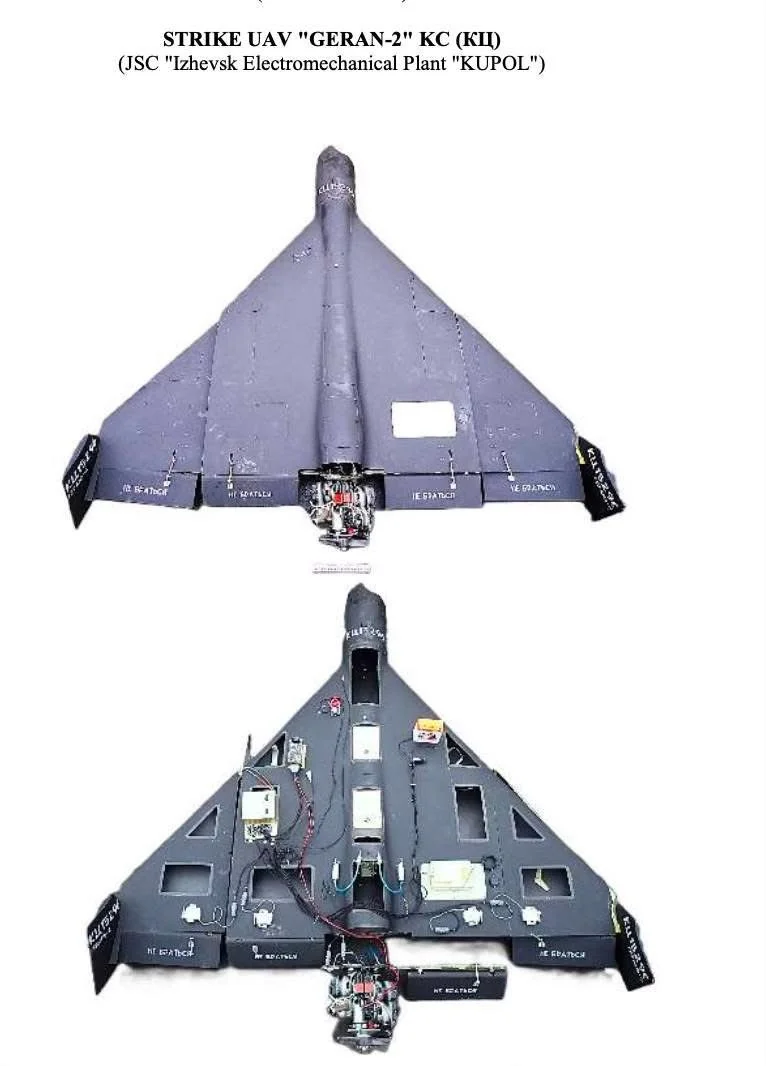 Russia’s Shahed UAV models used against Ukraine / The New Voice of Ukraine